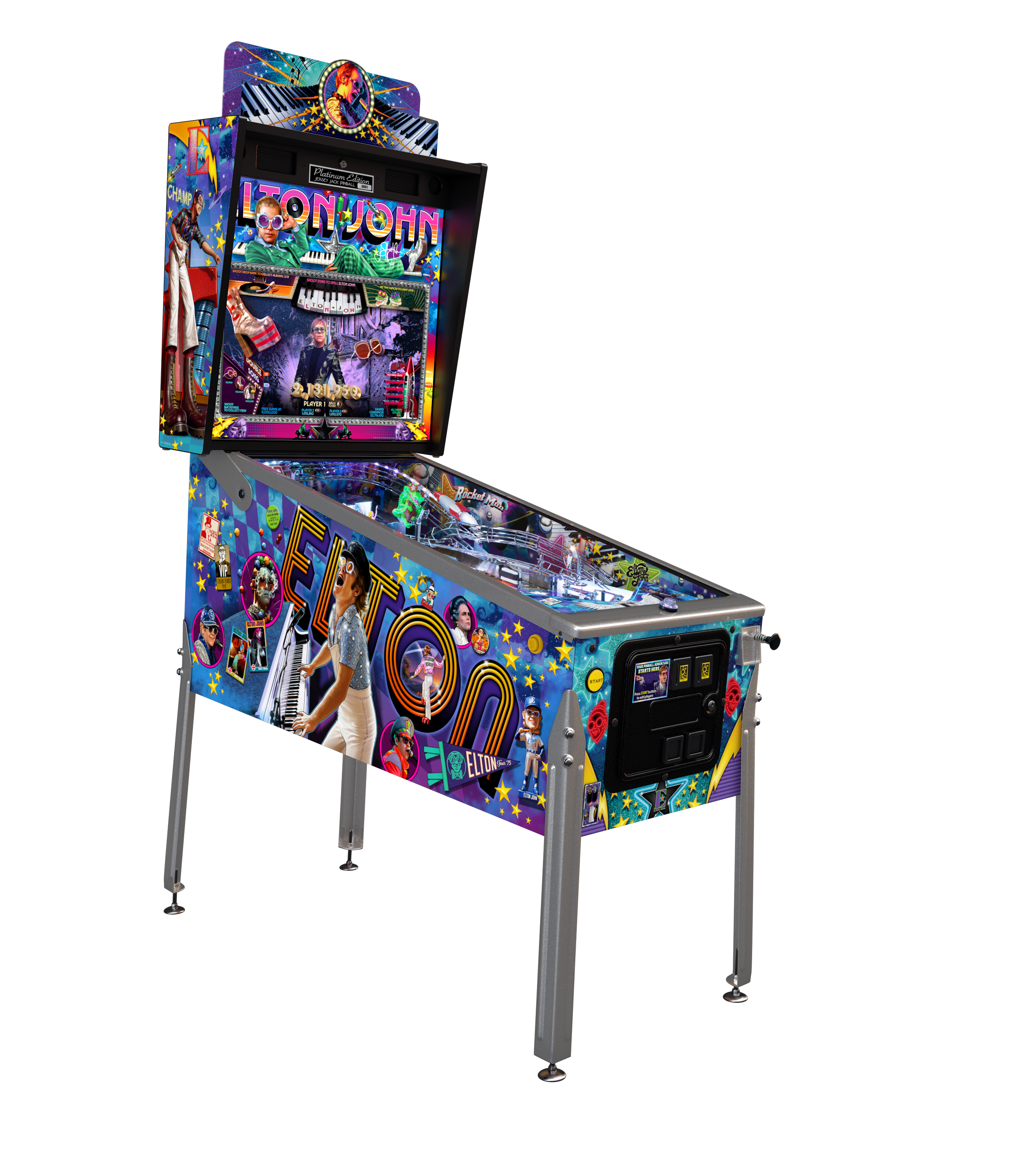 Elton John Platinum Game | Store | Jersey Jack Pinball