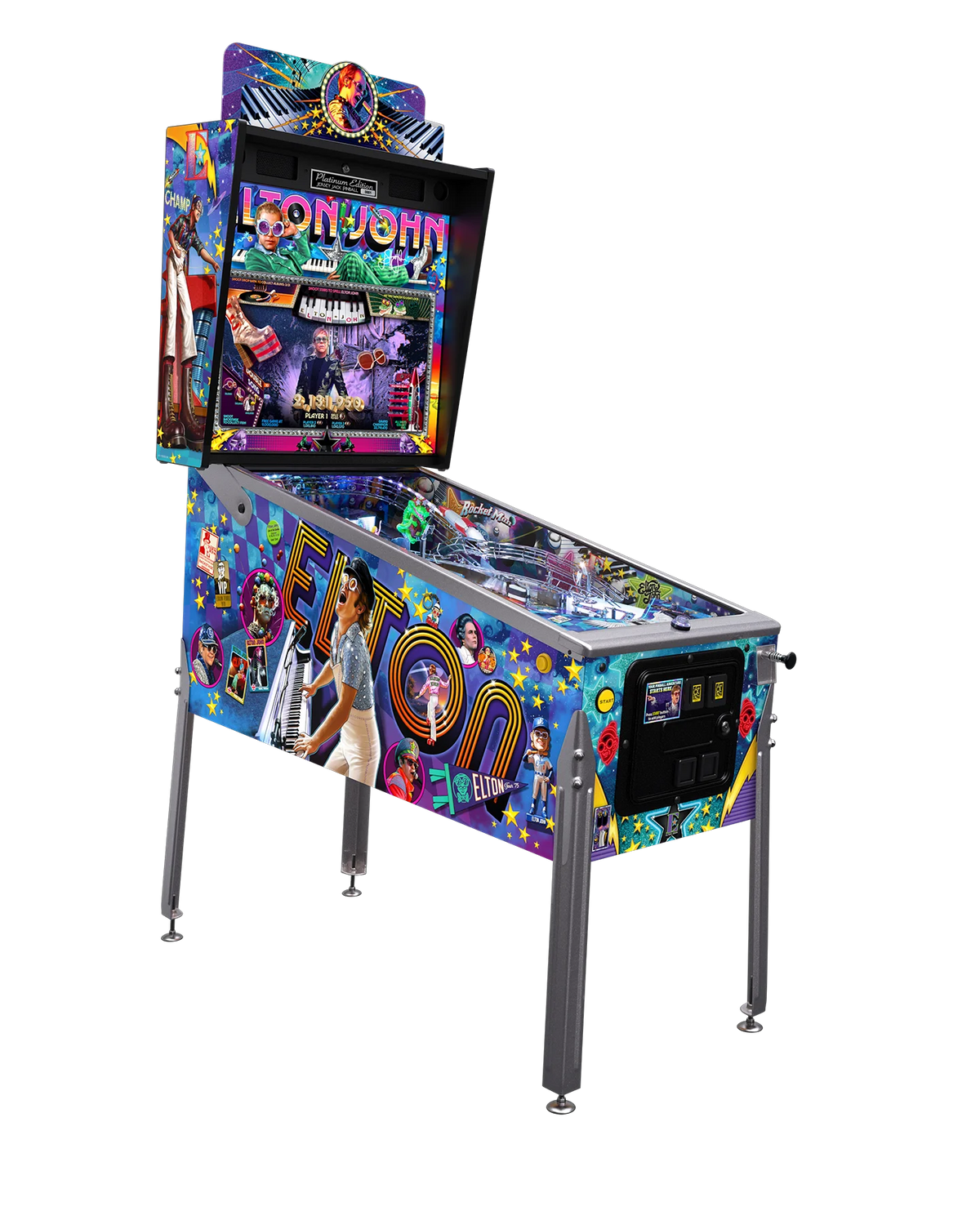 Elton John Pinball Machine | Jersey Jack | Buy Direct